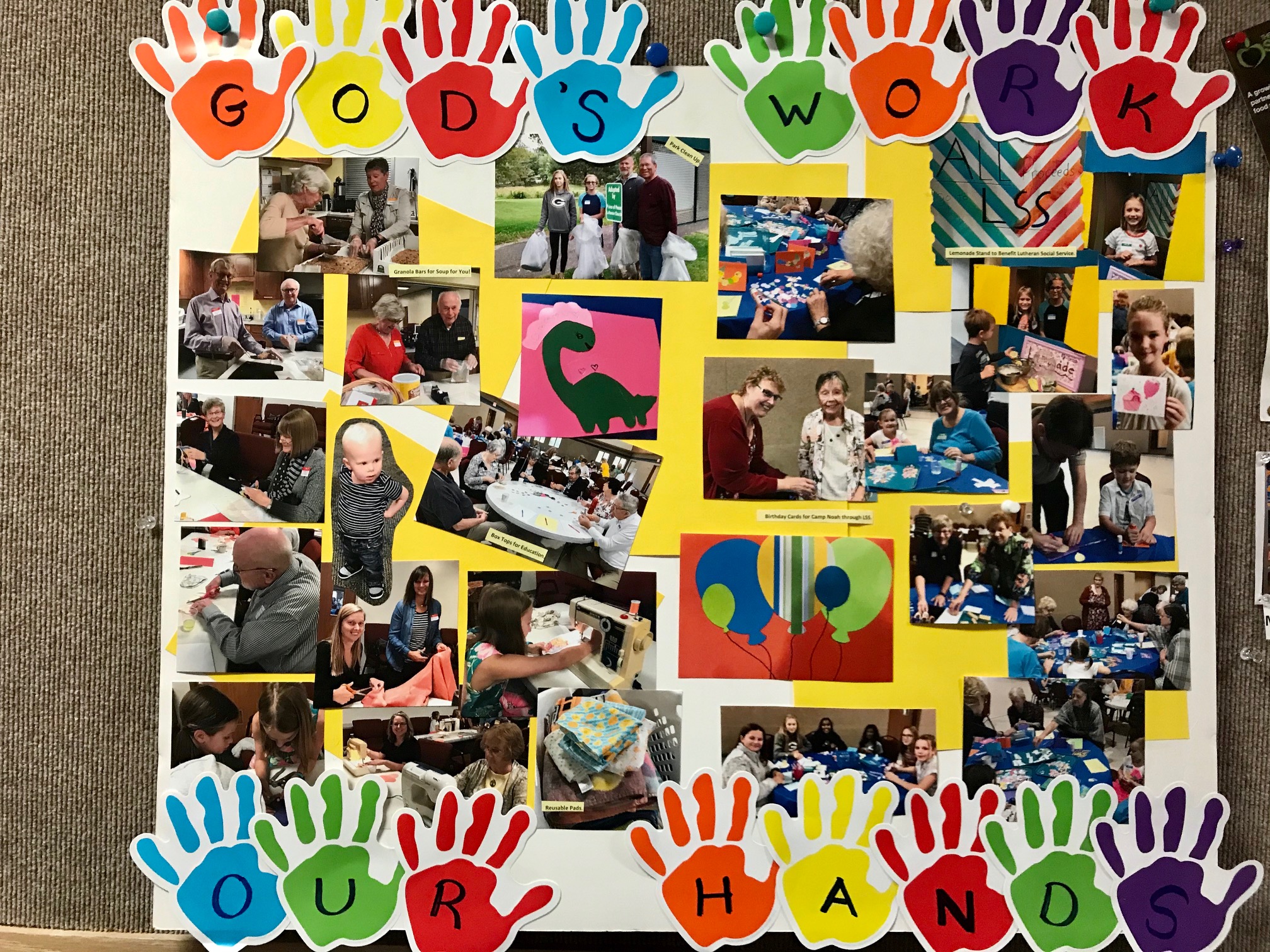 Virtual God's Work. Our Hands. Continues - Prince of Peace Lutheran Church