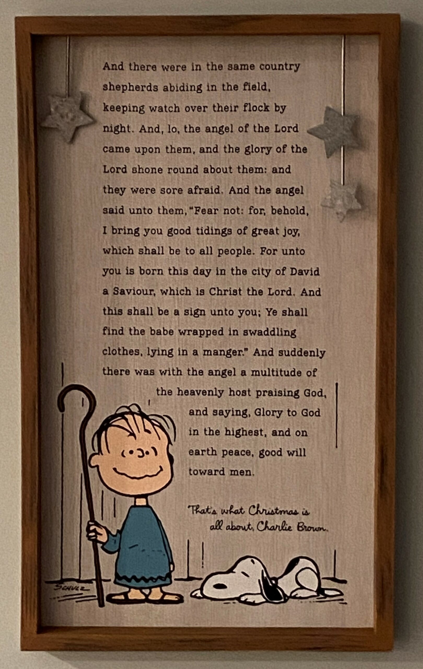 Linus Christmas Monologue Text