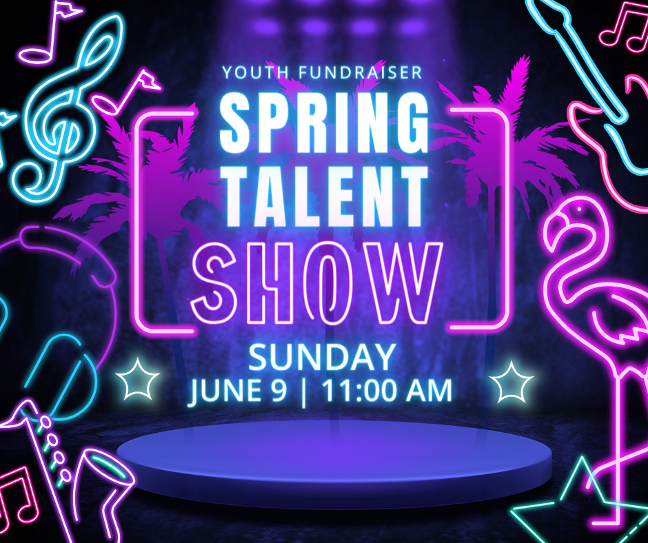 Spring Talent Show! - Prince of Peace Lutheran Church