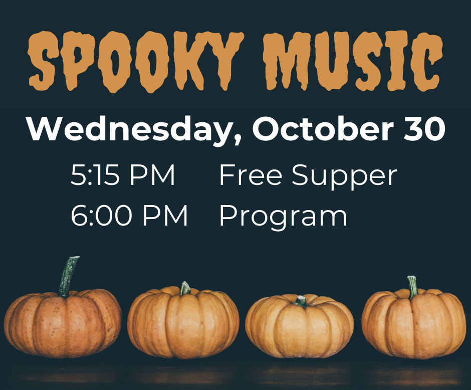 Spooky Music - Prince of Peace Lutheran Church