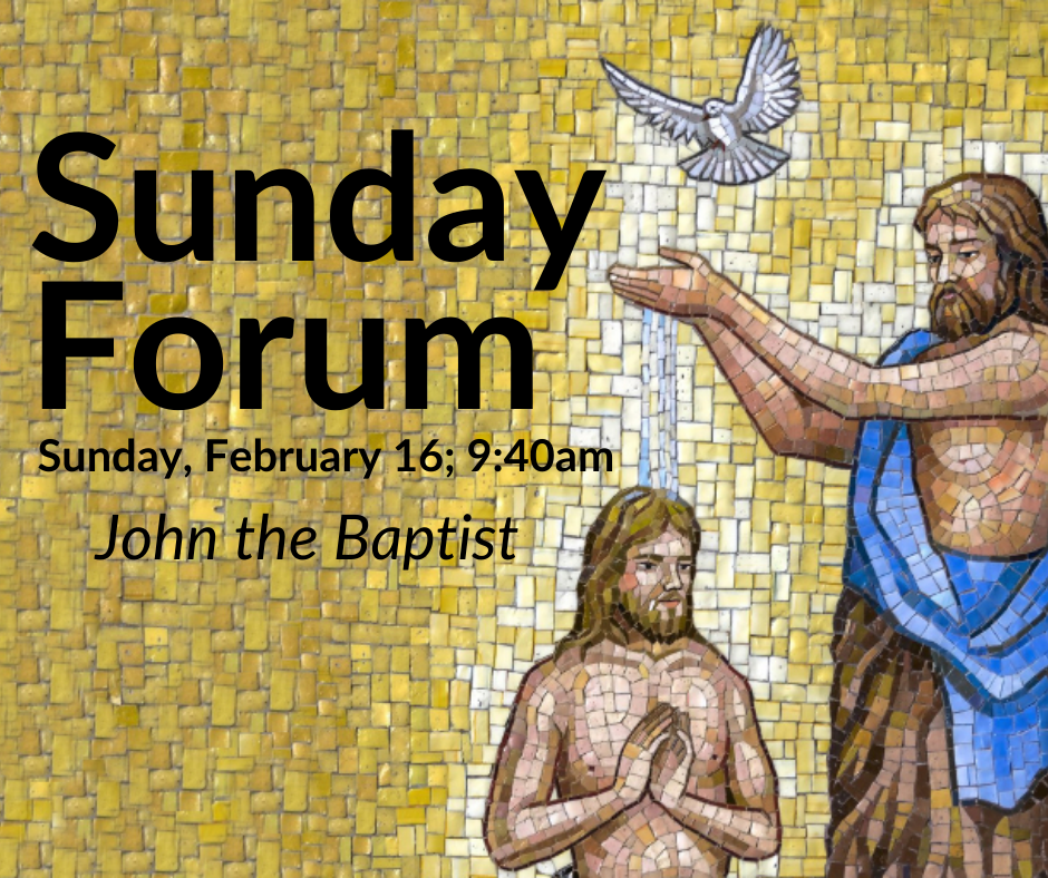Sunday Forum | February 16; 9:40am - Prince of Peace Lutheran Church
