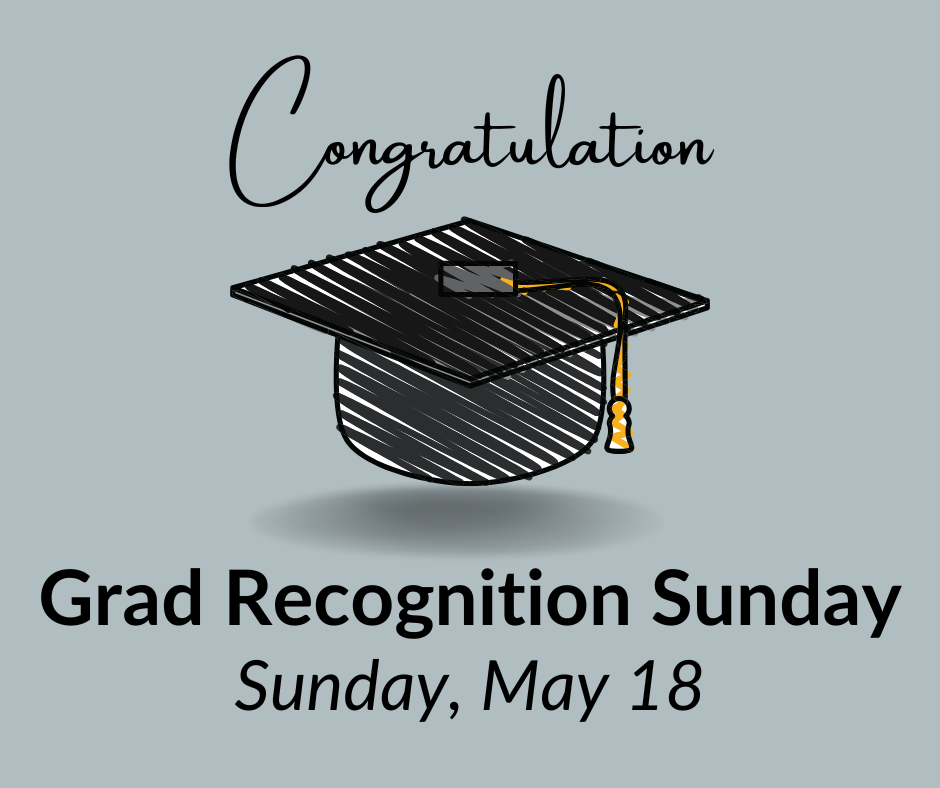 Grad Recognition Sunday - Prince of Peace Lutheran Church