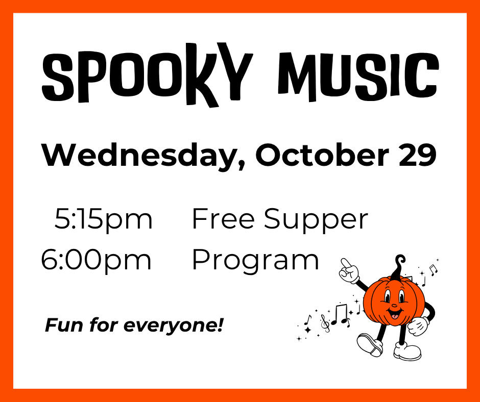 Spooky Music - Prince of Peace Lutheran Church