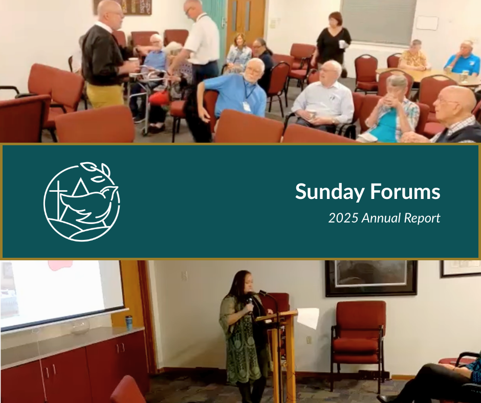 Sunday Forums - Prince of Peace Lutheran Church
